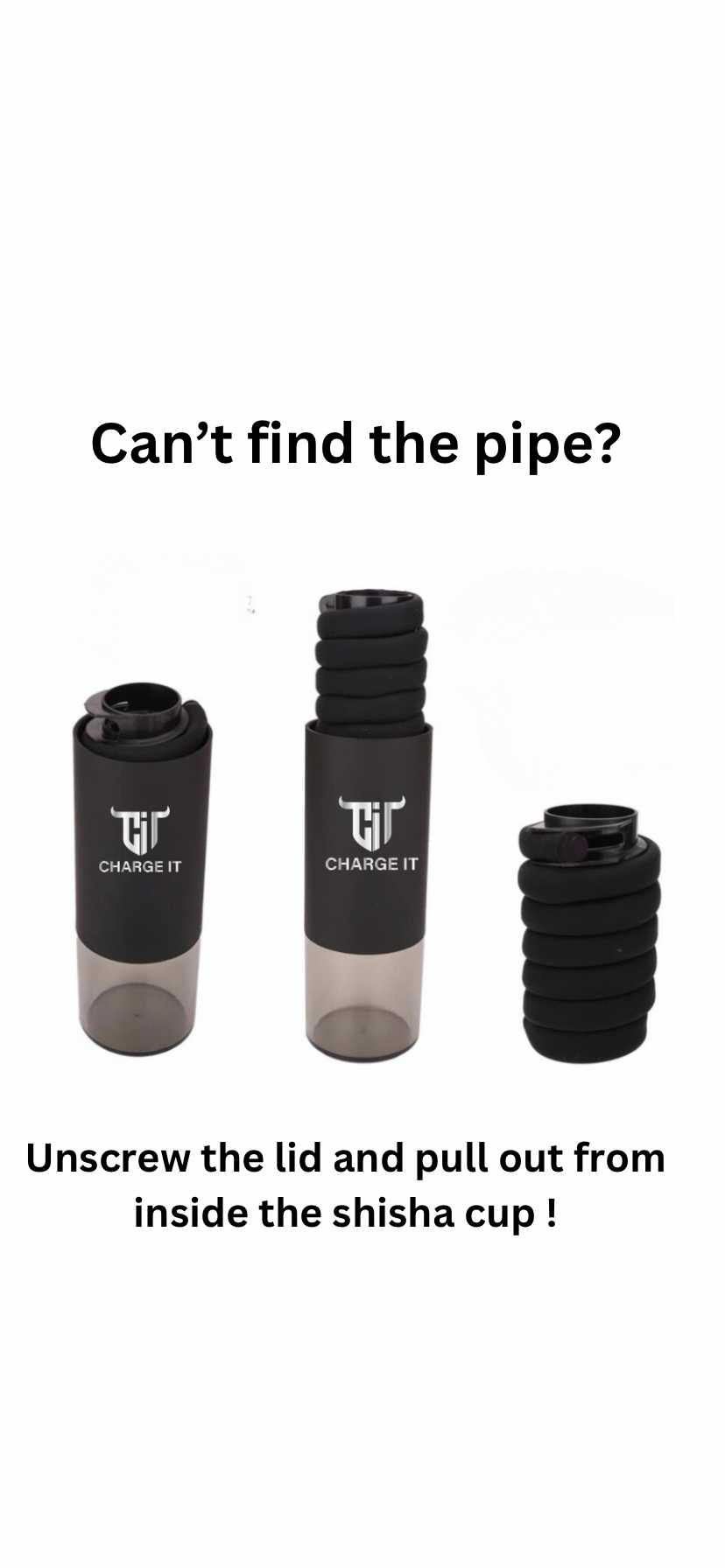 Portable Shisha & Hookah Pipe Set - Car Shisha – ChargeItShisha